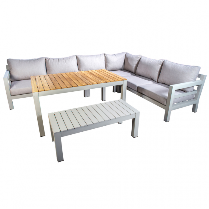 Yoi Midori cornerset low dining + sportbench